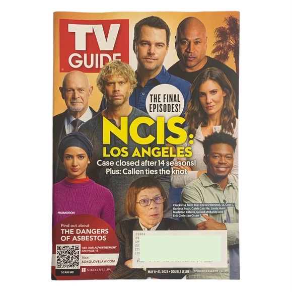 TV Guide | Accents | Tv Guide Magazine May 8 2 223 Ncis Los Angeles ...